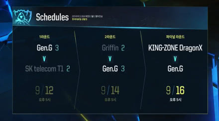 一文读懂LCK预选赛:GEN.G经验老到 黑马GRF无望S8_荔枝网新闻