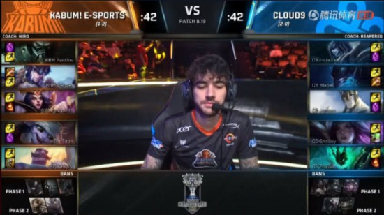 KBM致命失误断送比赛 Sneaky卡莎助C9提前出线_荔枝网新闻