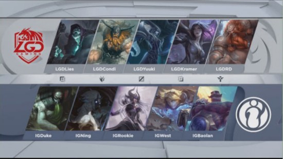 West上场发挥低迷 Yuuki冰女刁钻开团LGD拿下首局_荔枝网新闻