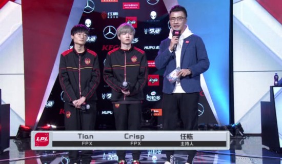 Tian:训练赛状态很好 Crisp：我们教练太厉害了_荔枝网新闻