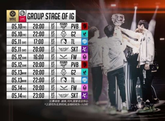 iG小组赛赛程详解：两大难点或成其头名出线阻碍_荔枝网新闻