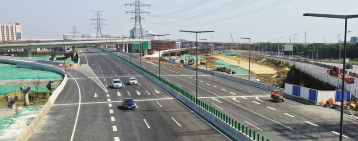 G524主线高架段提前半年通车 去高铁北站可快15分钟_我苏网