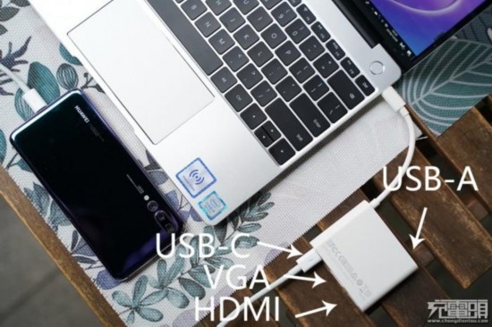 华为MateDock 2扩展坞体验 由USB-C扩展4个接口_荔枝网新闻