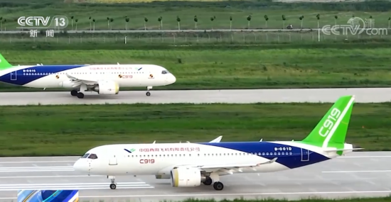 全球首架C919开启100小时验证飞行 验证飞行期间将起降9省市10座机场_我苏网