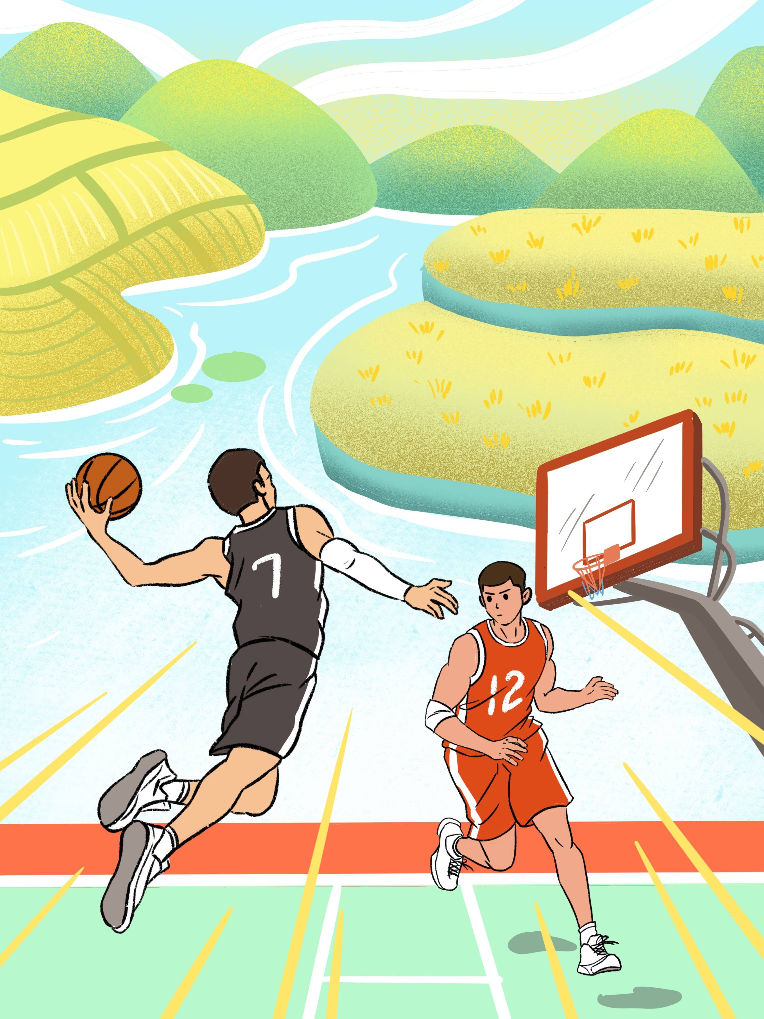 漫评：国家级“村BA”旺盛乡村振兴活力_荔枝网新闻